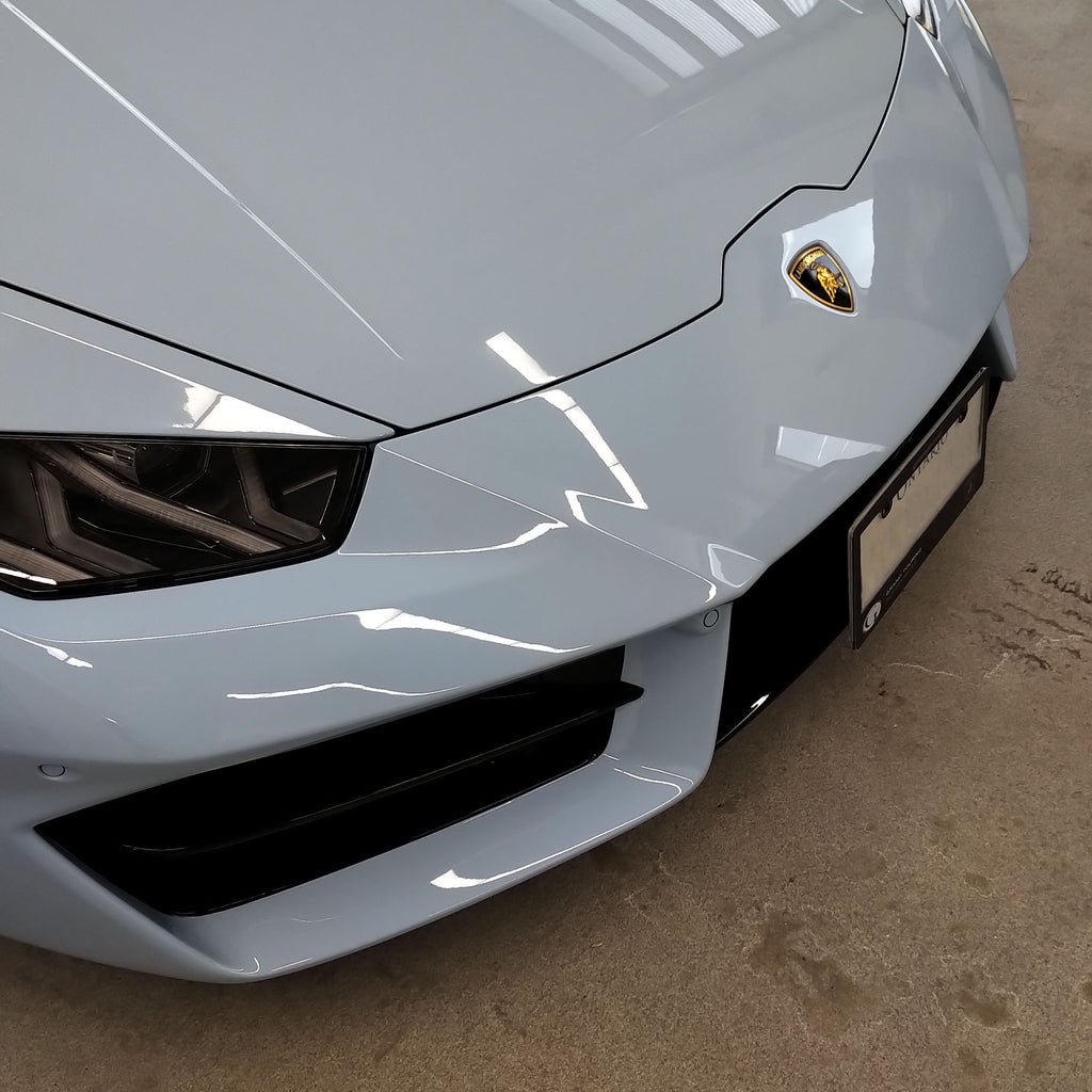 License plate size blocking ALA and radiator | Lamborghini Talk